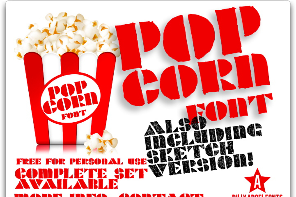 POPCORN Font - Free Download