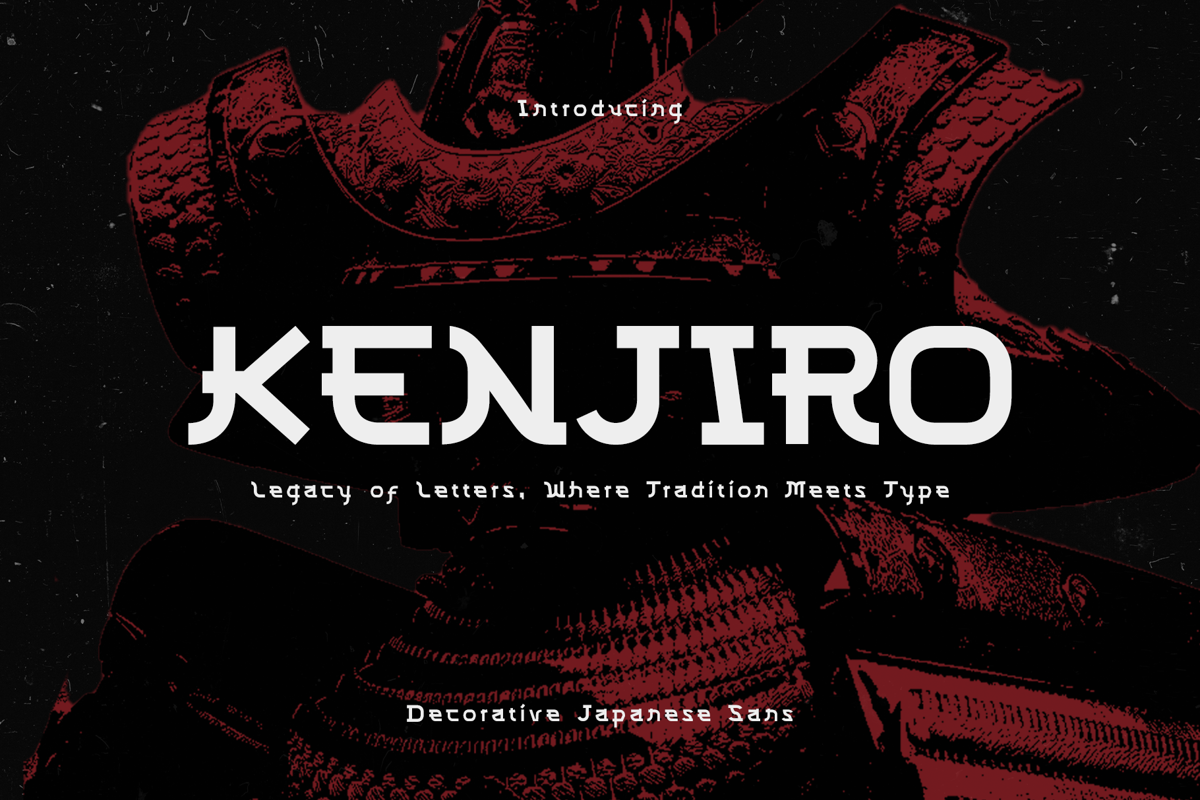 Kenjiro Font | creatifontstudios | FontSpace