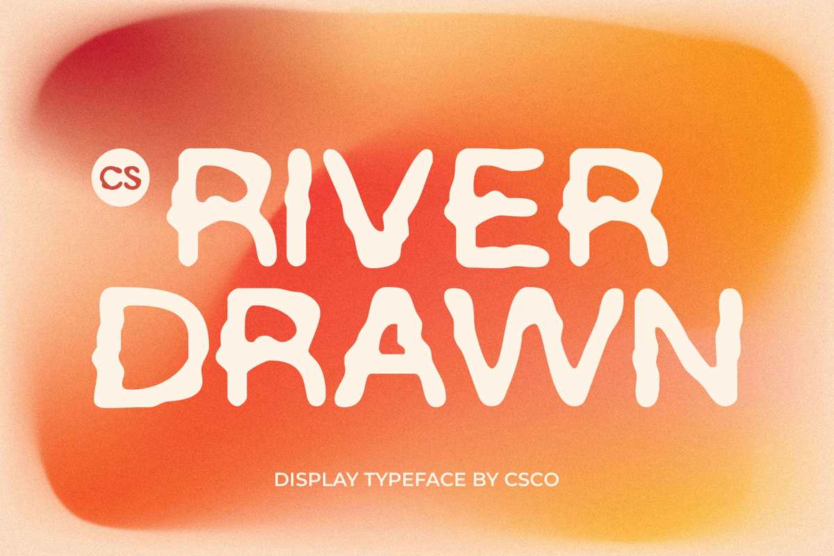 CS River Drawn Font - Free Download