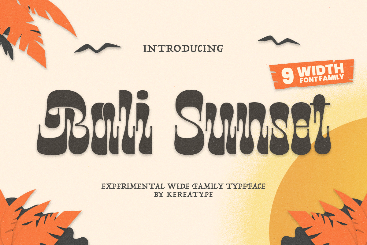 Bali Sunset Font - Free Download