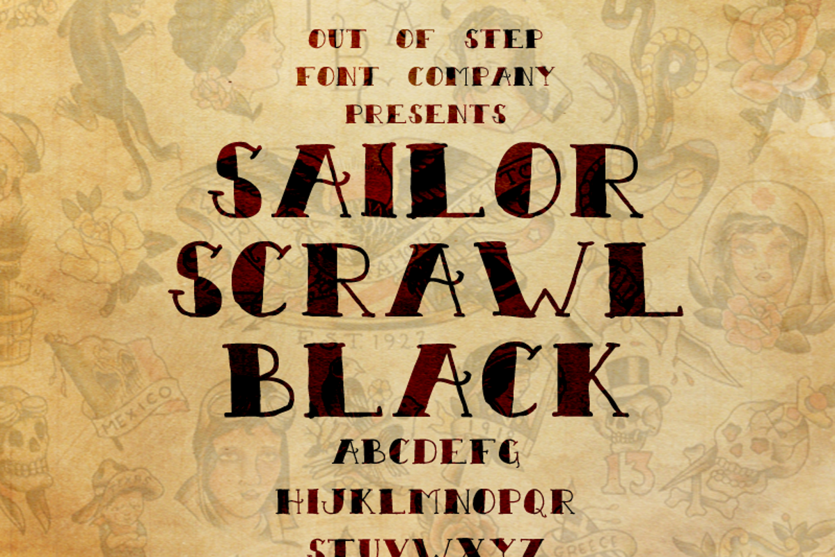 Sailor Scrawl Black Font | Out Of Step Font Company | FontSpace Sailor Scrawl Black Font | Out Of Step Font Company | FontSpace