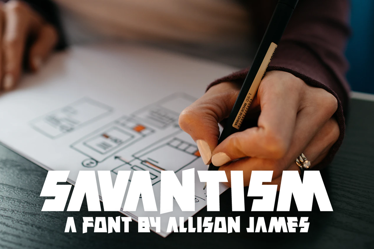 Savantism Font | Chequered Ink | FontSpace