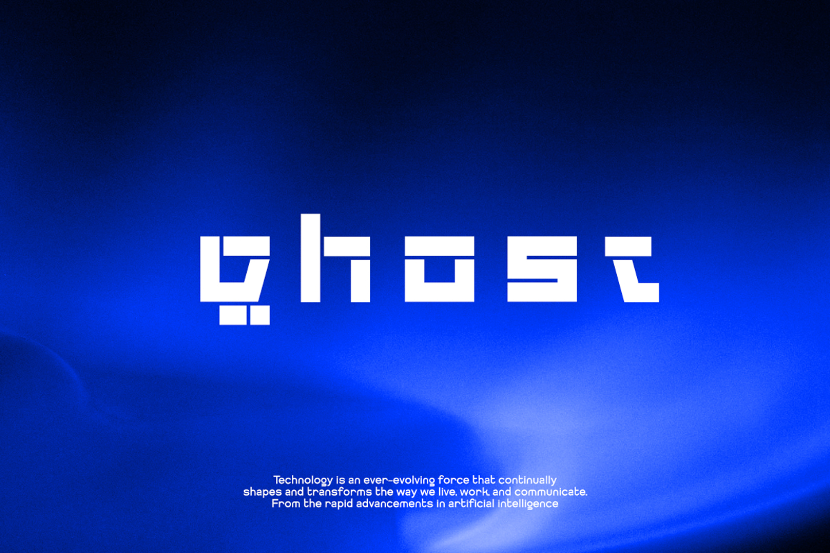 FF Ghost Font | ffeeaarr | FontSpace