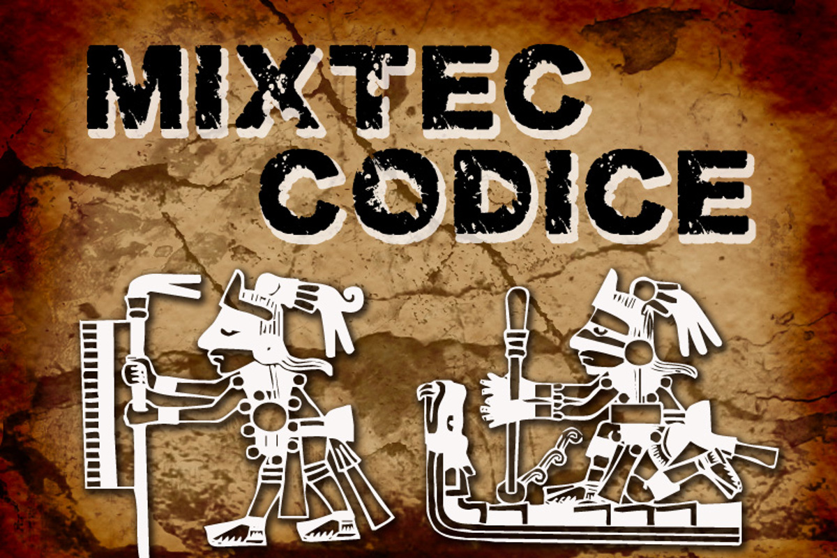 Mixtec Codice Font - Free Download