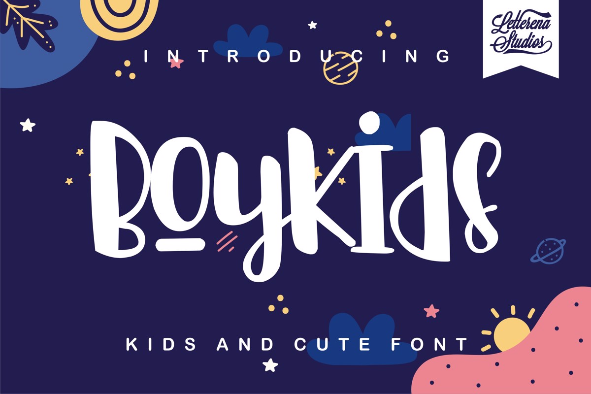 Boykids Font | Letterena Studios | FontSpace