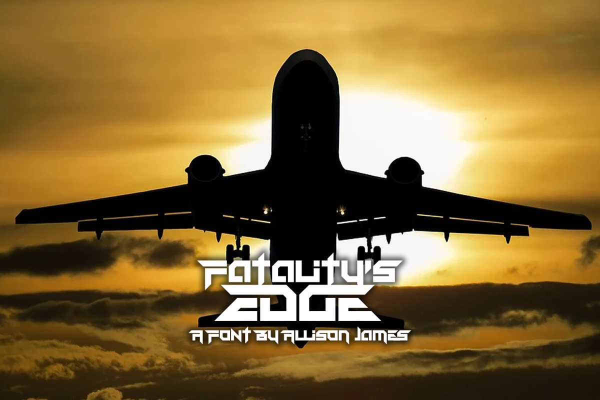 Fatality's Edge Font | Chequered Ink | FontSpace