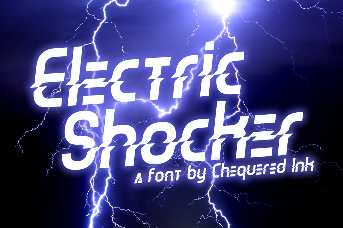 Electric Shocker Font - Free Download