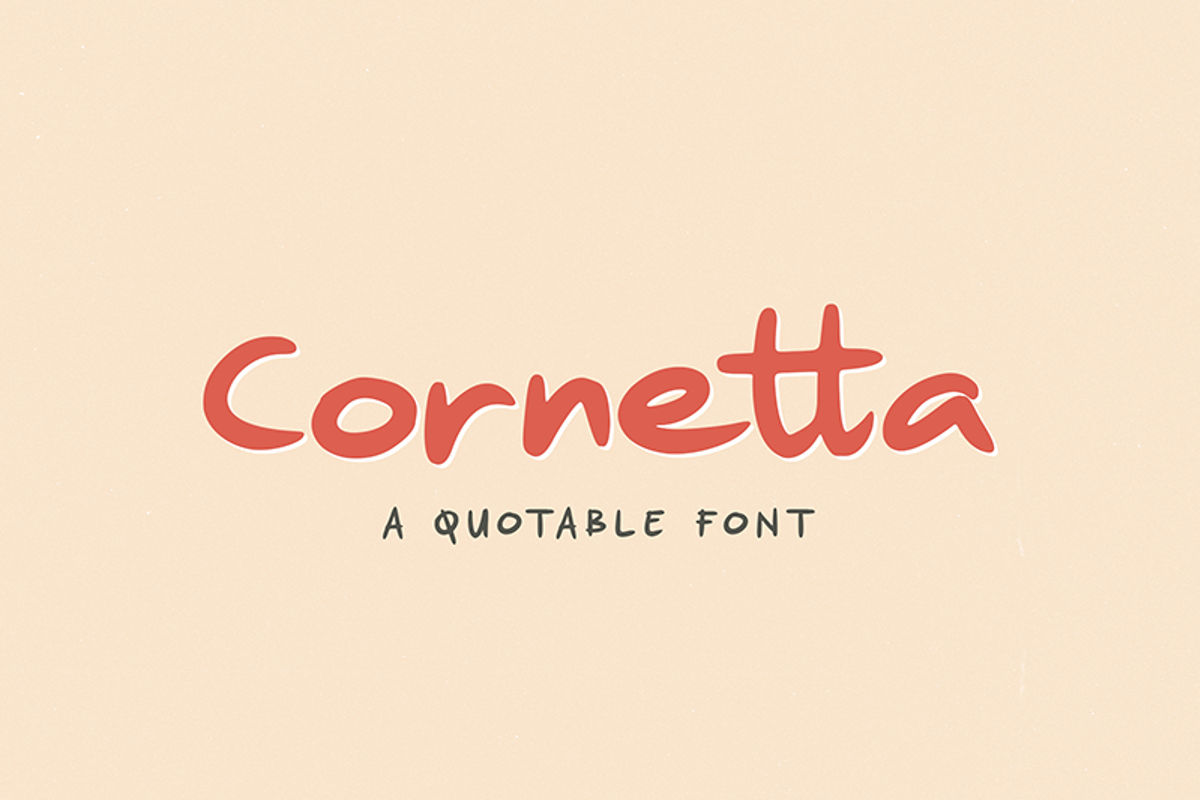 Cornetta Font - Free Download