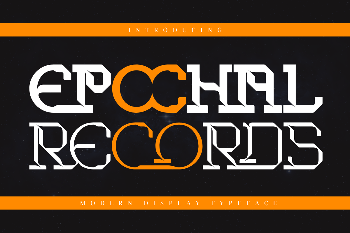 Epochal Records Font - Free Download