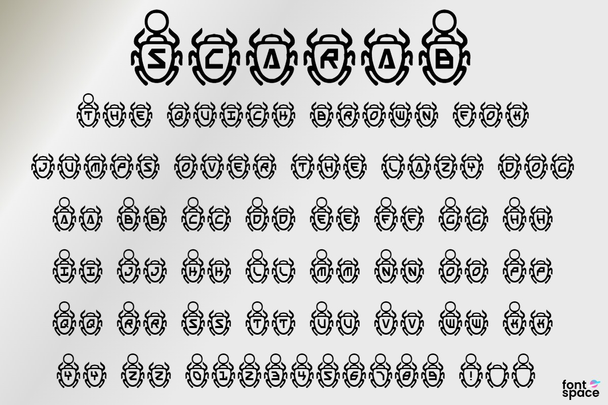 Scarab Font - Free Download