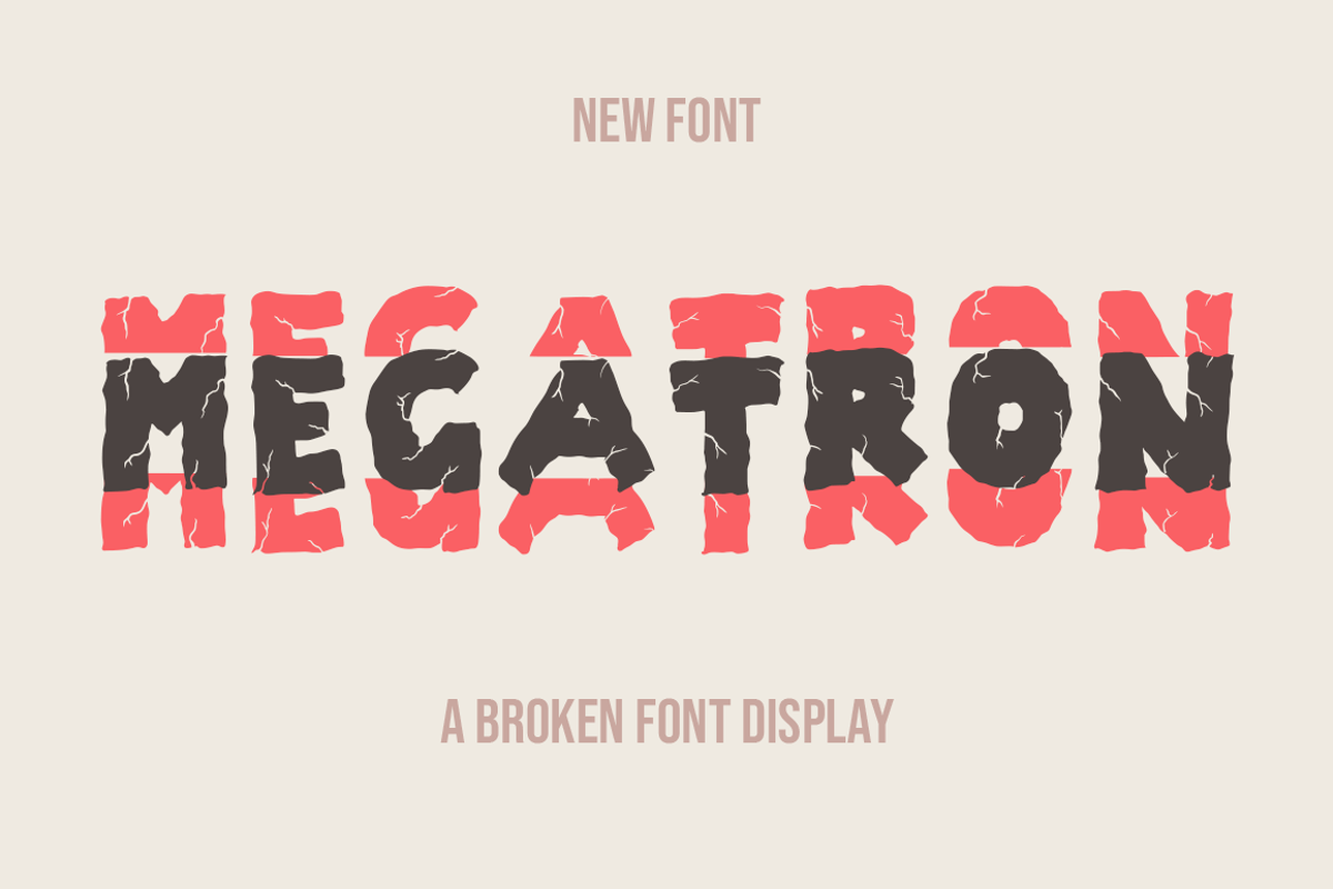 MEGATRON Font | cocodesign | FontSpace