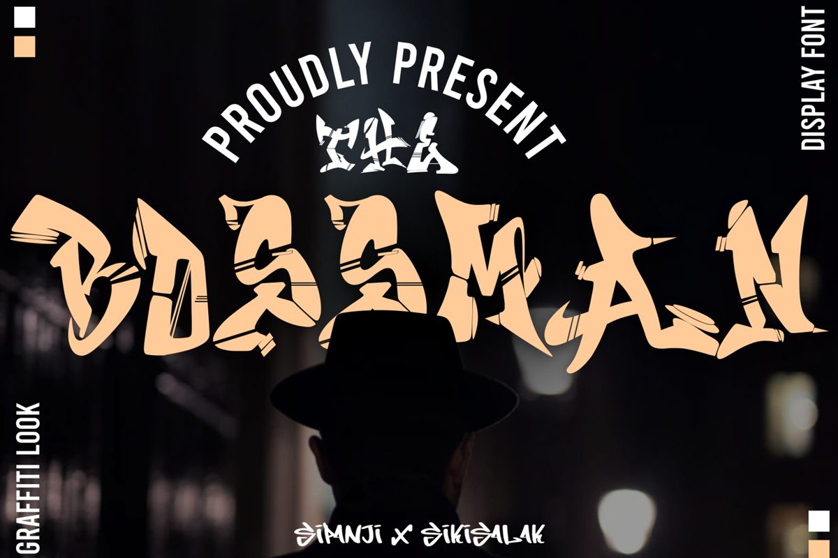 The Bossman Font | Cikareotype Studio | FontSpace