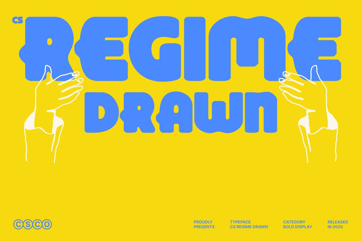 CS Regime Drawn Font - Free Download