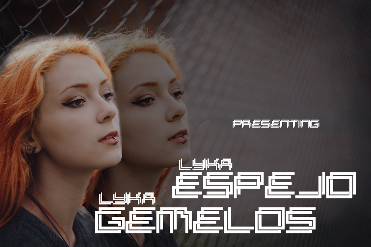 Lyka Espejo Font | eyecone | FontSpace