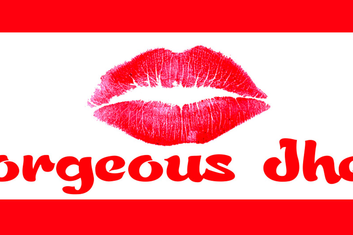 Gorgeous Jhen Font | VVB DESIGNS | FontSpace