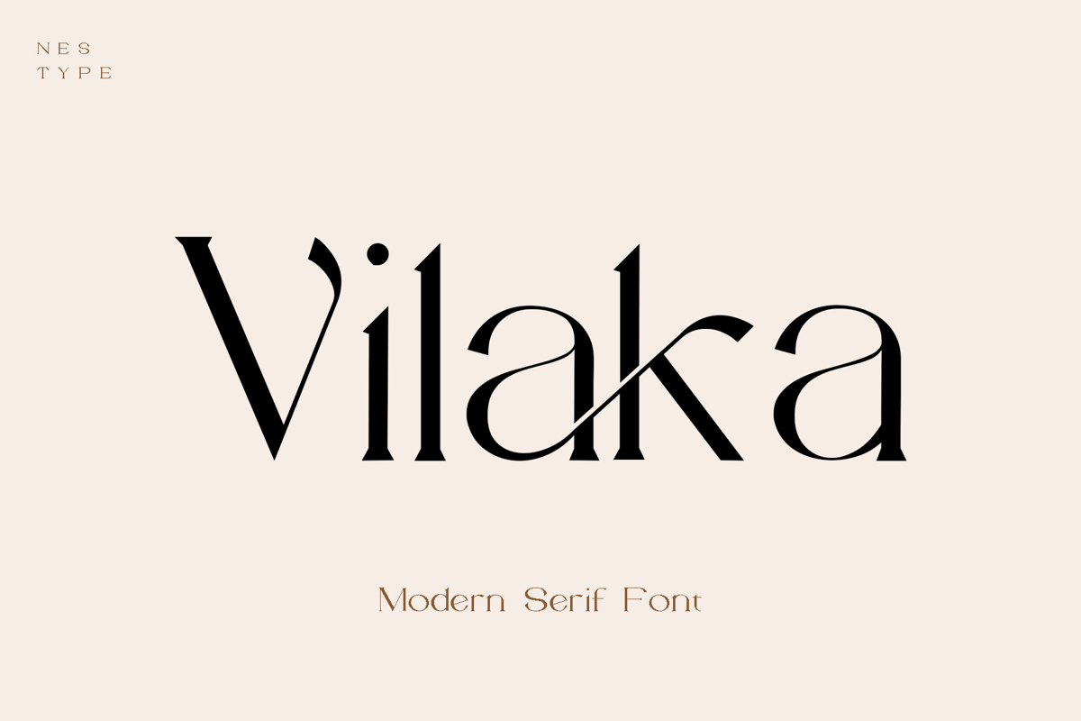 Vilaki Modern Serif Font - Free Download