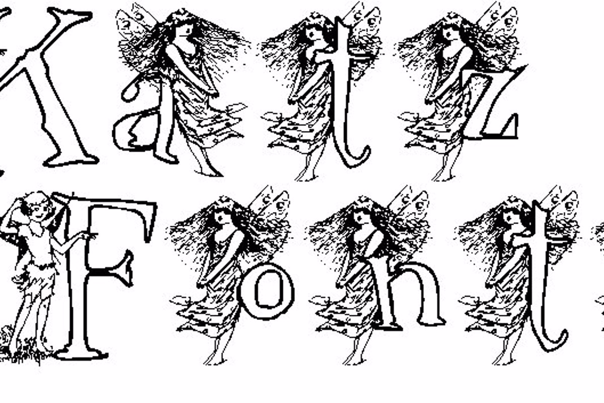 KG FAIRIES Font | Katz Fontz | FontSpace