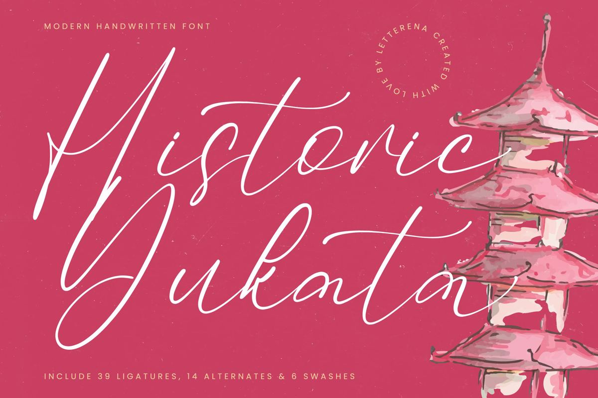 Historic Yukata VERSION Font - Free Download