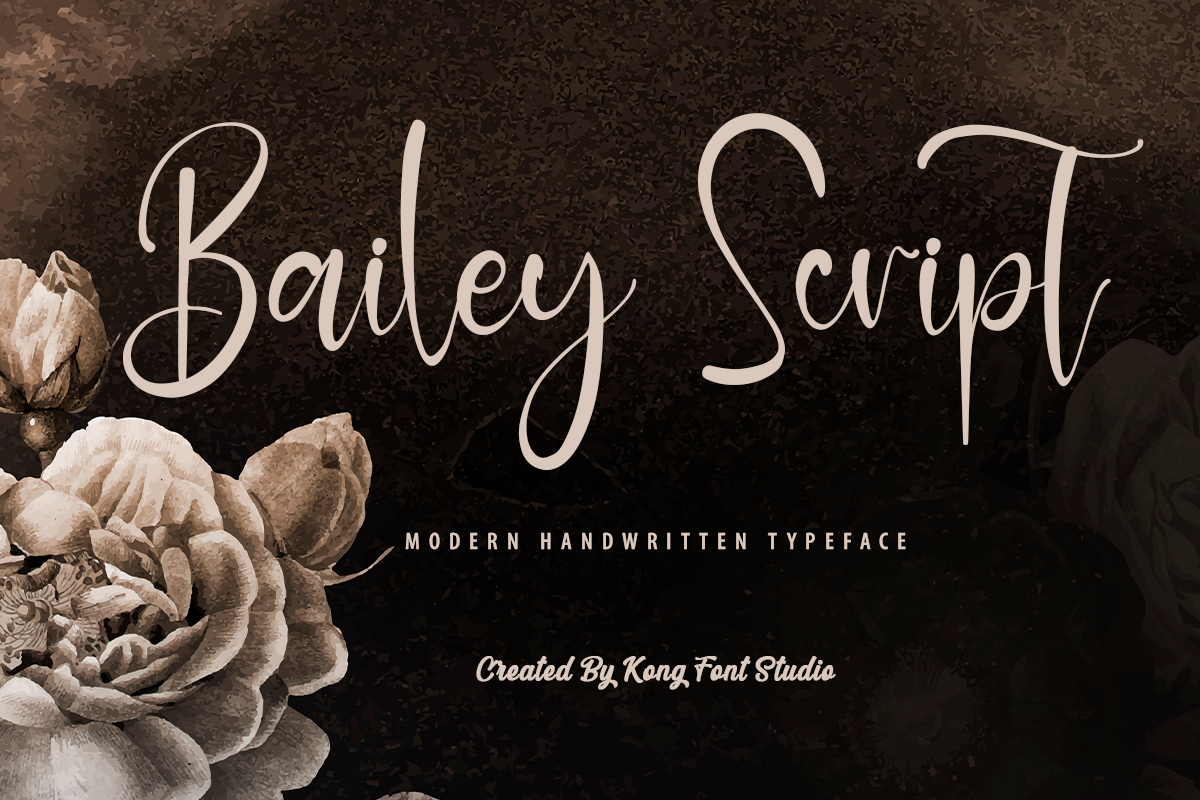 Bailey Script Font | Fontkong | FontSpace