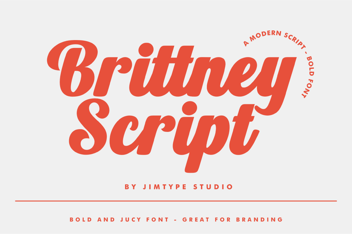 Brittney Script Font - Free Download