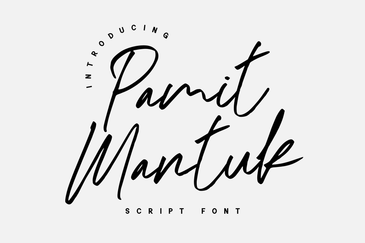Pamit Mantuk Font - Free Download