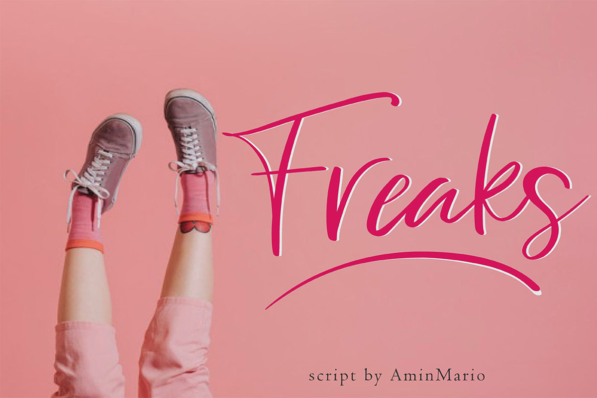 Freaks Font | aminmario | FontSpace