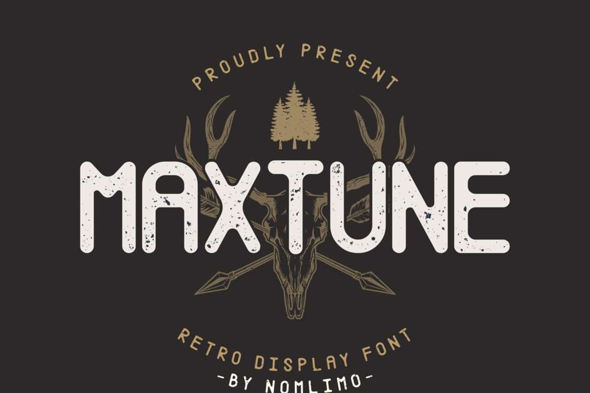 Maxtune Font | Nomlimofont | FontSpace