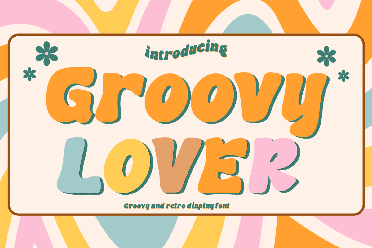 Groovy LOVER Font | cocodesign | FontSpace