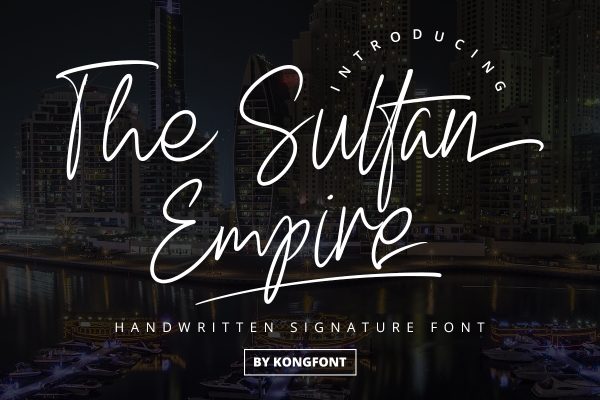The Sultan Empire Font - Free Download