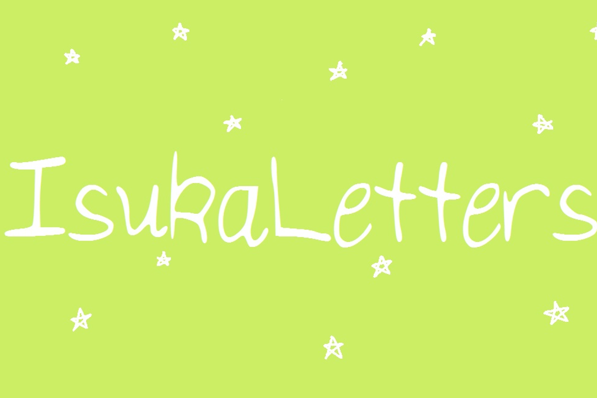 IsukaLetters Font | IsukaMuthumuni | FontSpace
