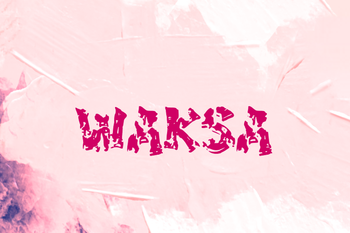 W Waksa Font - Free Download