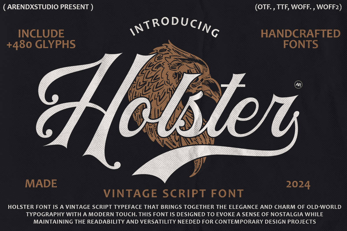 Holster Font | Asep Rendi | FontSpace