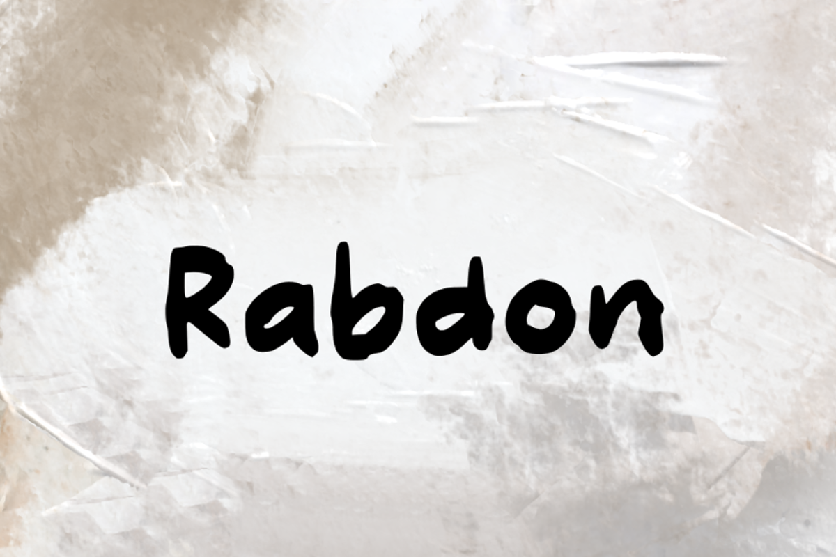 Rabdon Font | wepfont | FontSpace