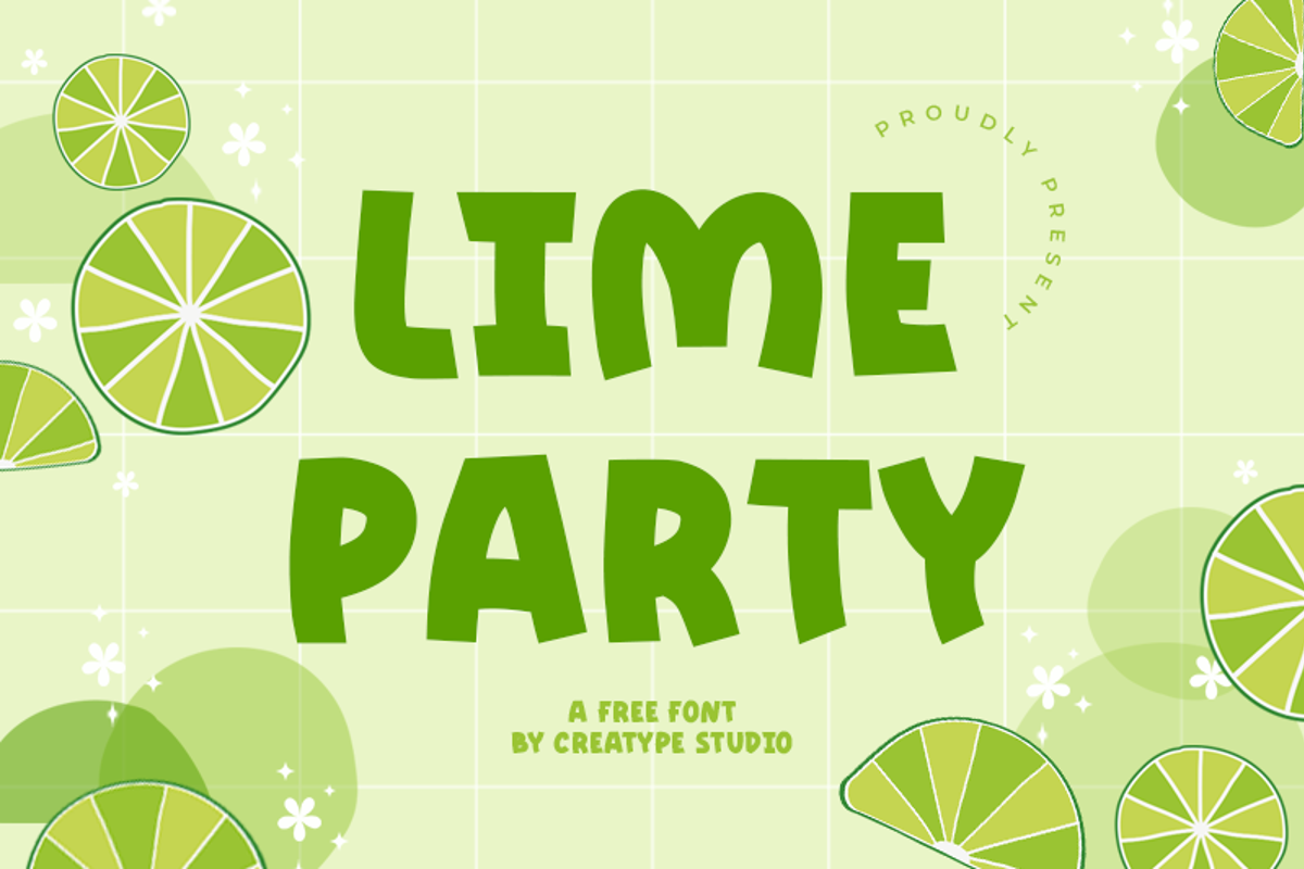 Lime Party Font - Free Download
