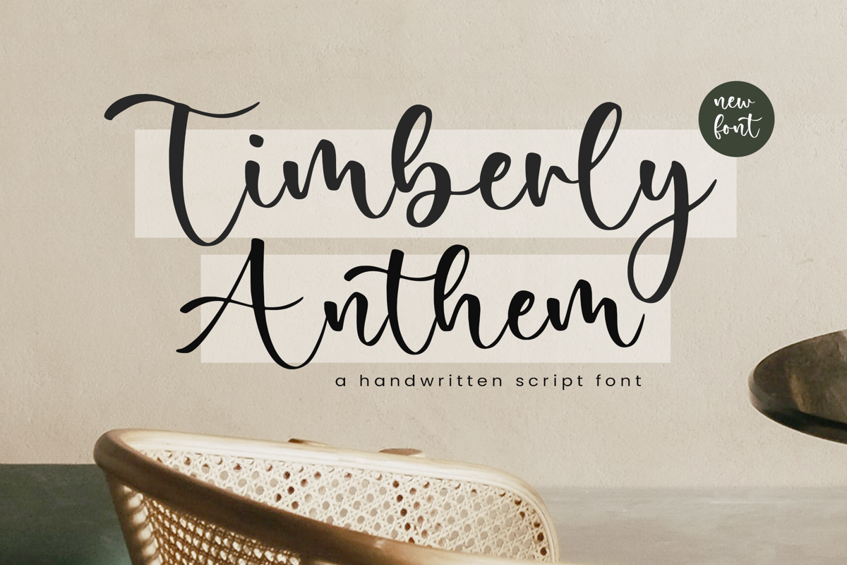 Timberly Anthem Font | Timur type | FontSpace