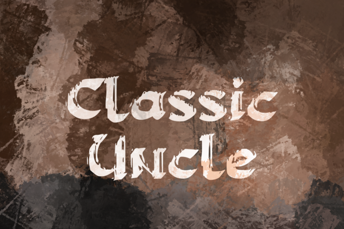 C Classic Uncle Font | wepfont | FontSpace