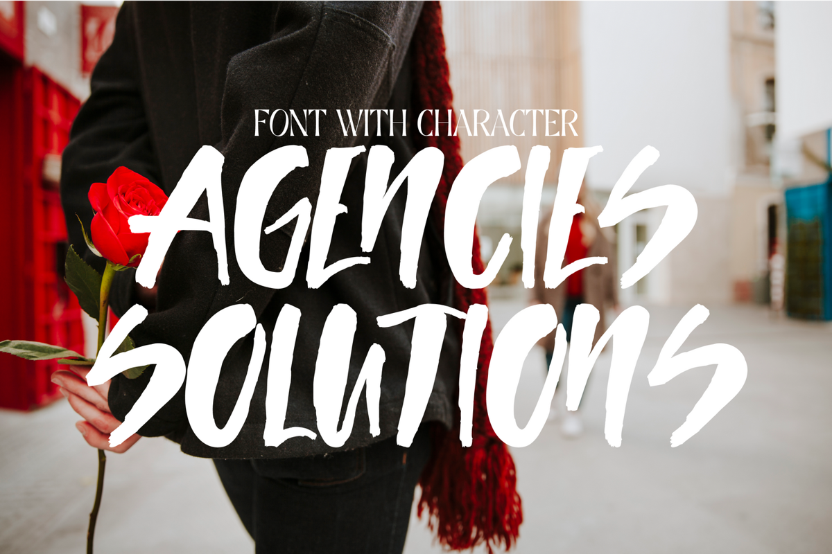AGENCIES SOLUTIONS Font | 177Studio | FontSpace