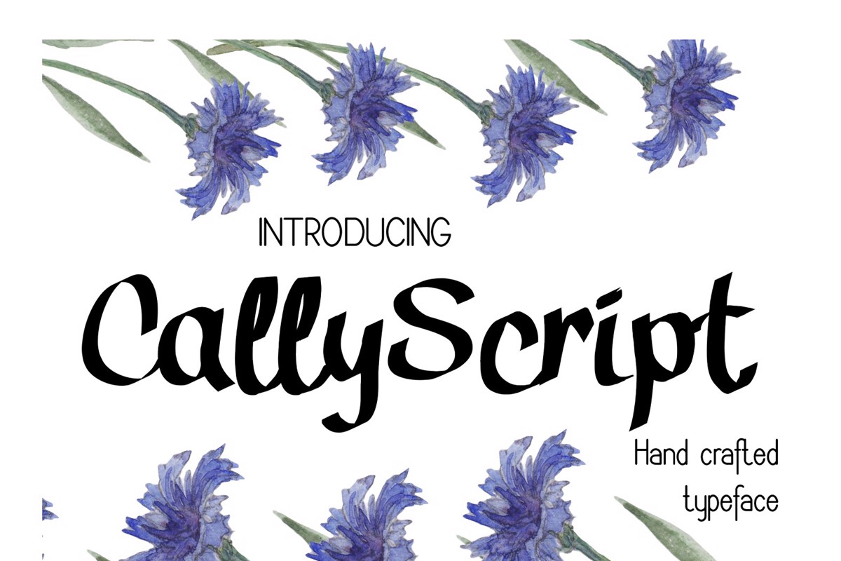 Cally Font | Eva Barabasne Olasz | FontSpace