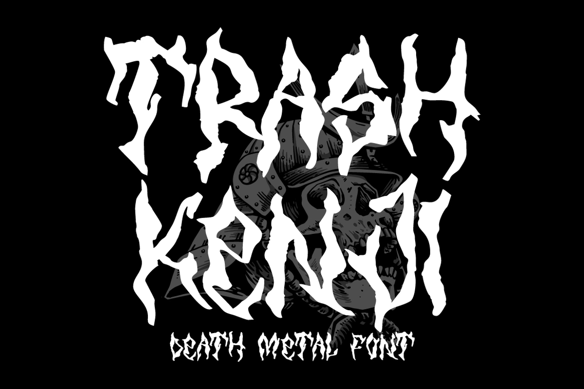 Trash Kenji Font - Free Download