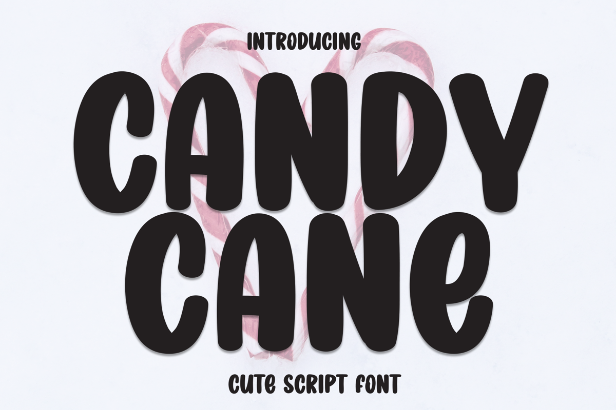 Candy Cane Font - Free Download
