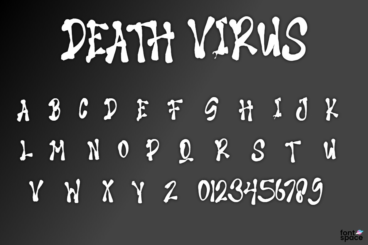 DEATH VIRUS Font - Free Download