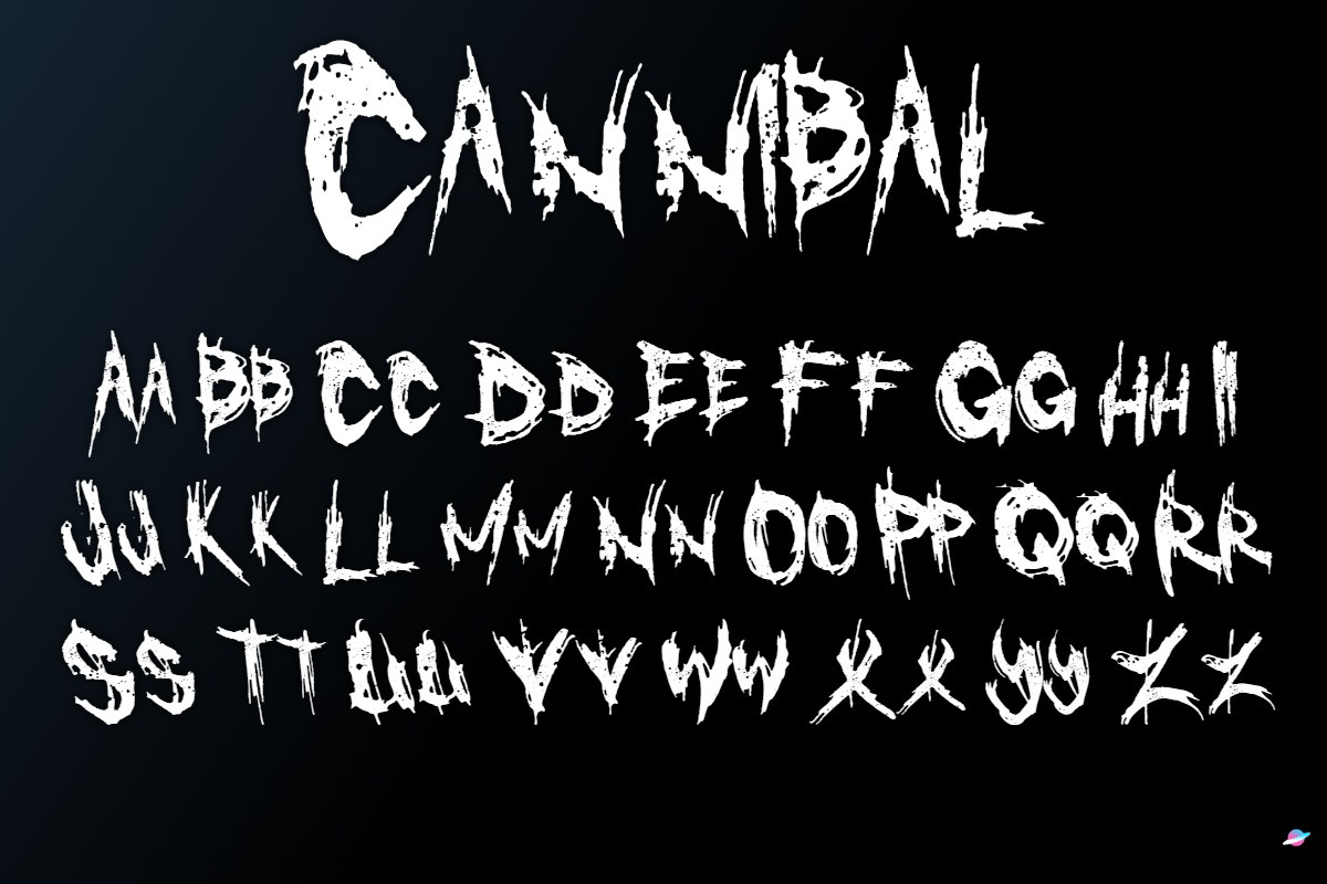 Cannibal Font | Font Monger | FontSpace