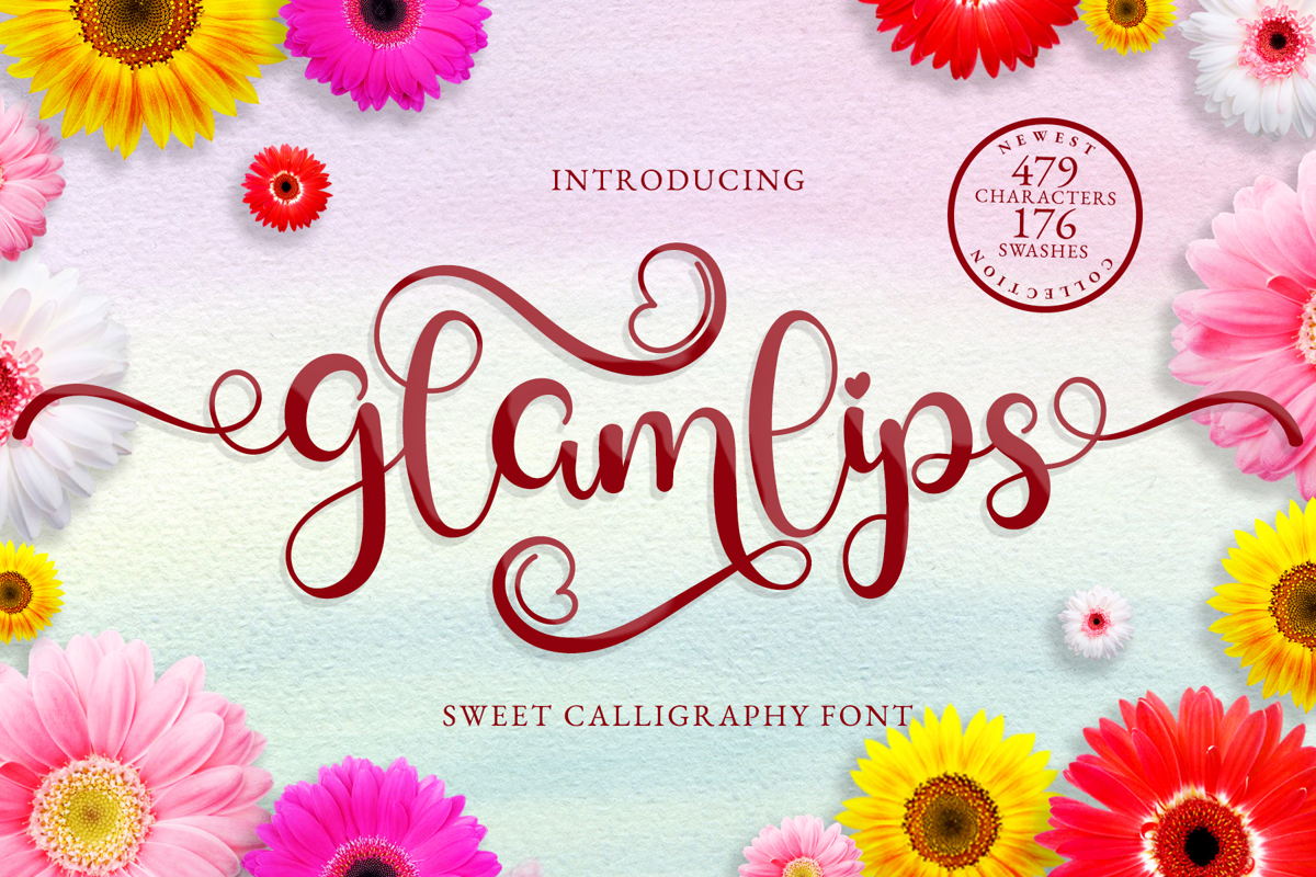 Glamlips Font | airotype | FontSpace