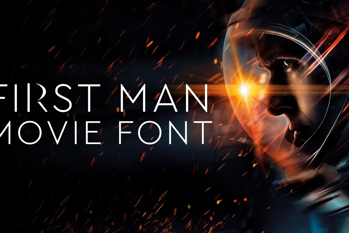 First Man Movie Font - Free Download