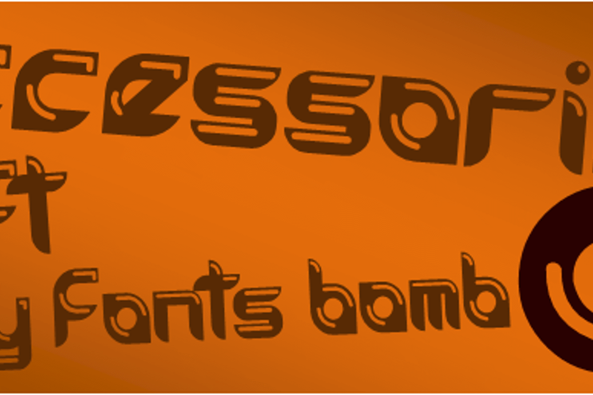 Accessories soft Font - Free Download