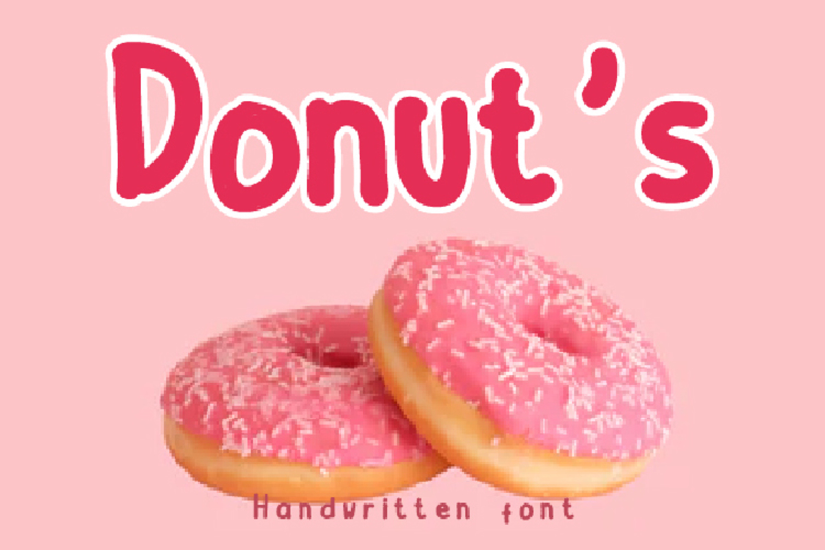 Donuts Font - Free Download