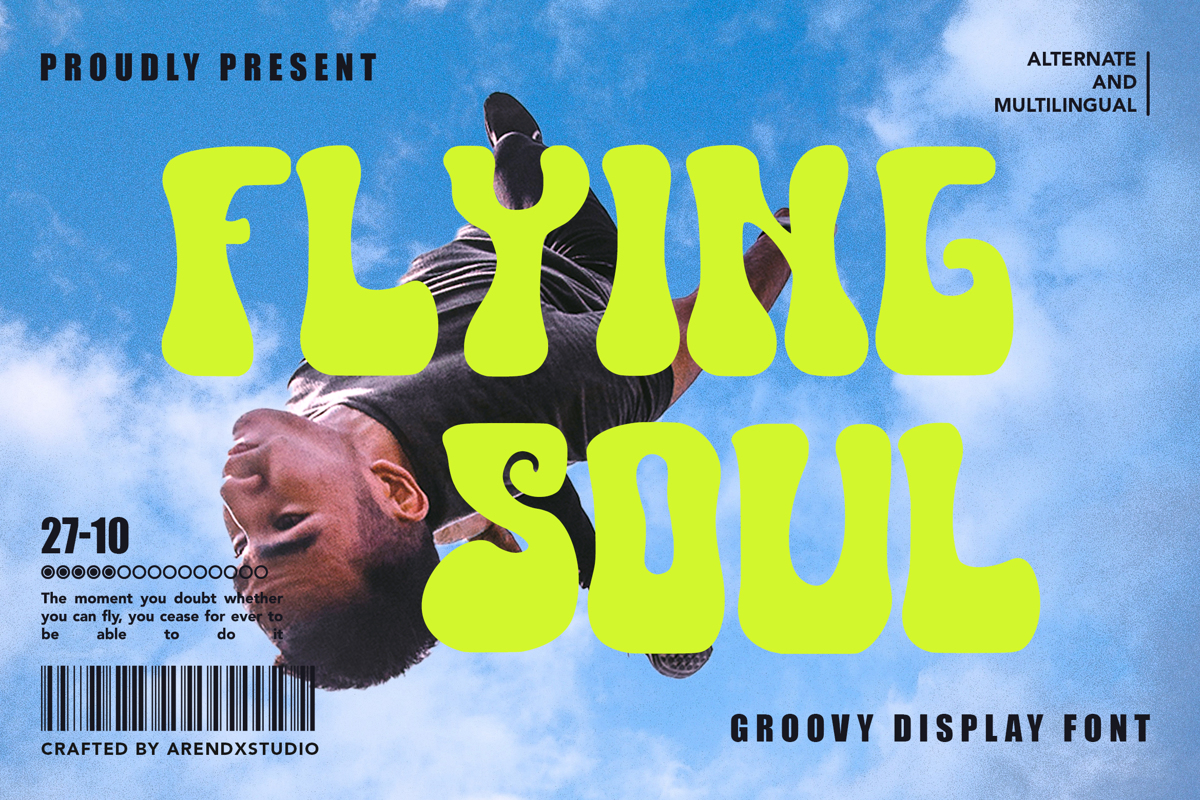 Flying Soul Font - Free Download