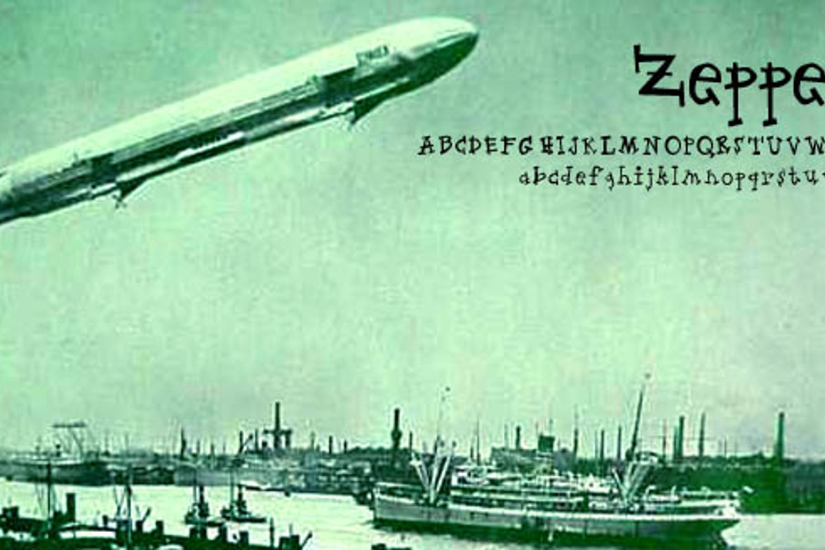 Zeppelin Font - Free Download
