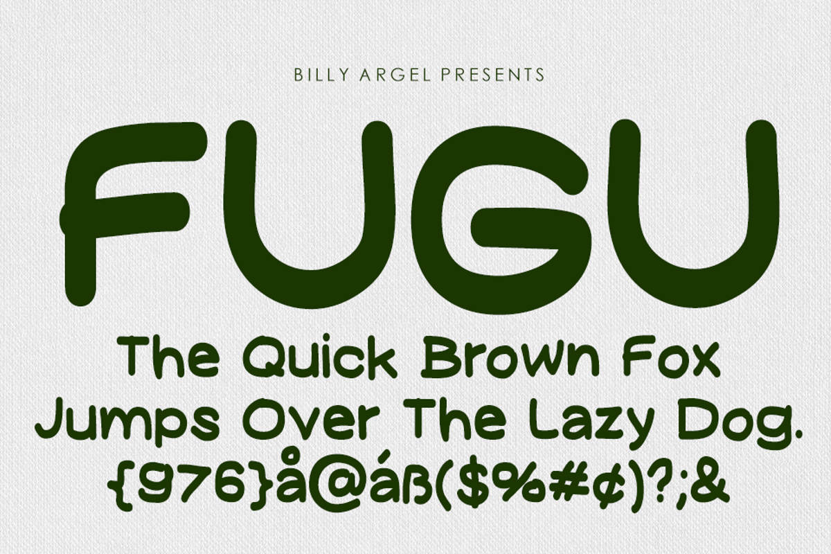 FUGU Font - Free Download