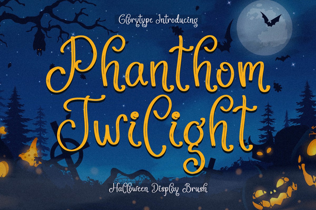 Phanthom Twilight Font | Letterena Studios | FontSpace